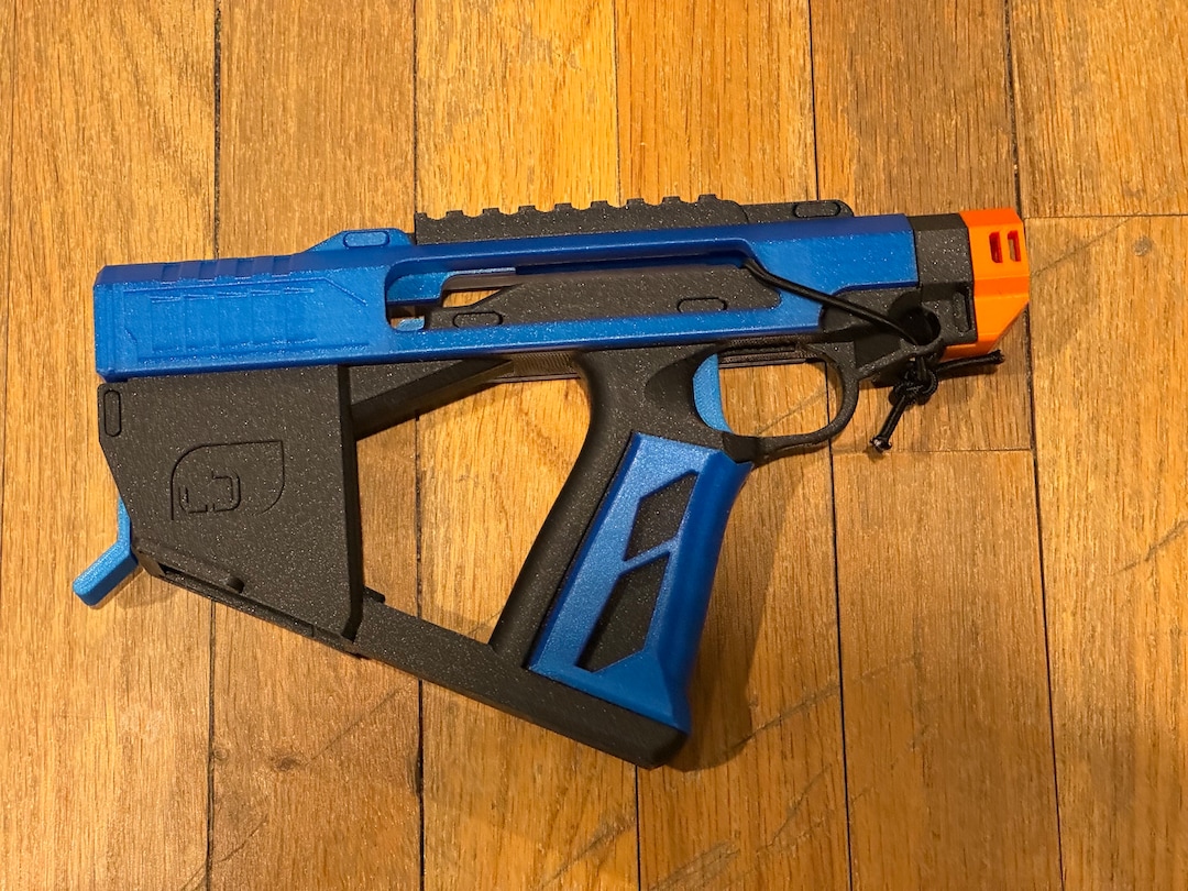 Hush Stringer Nerf Blaster by Leedle Dynamics - Etsy
