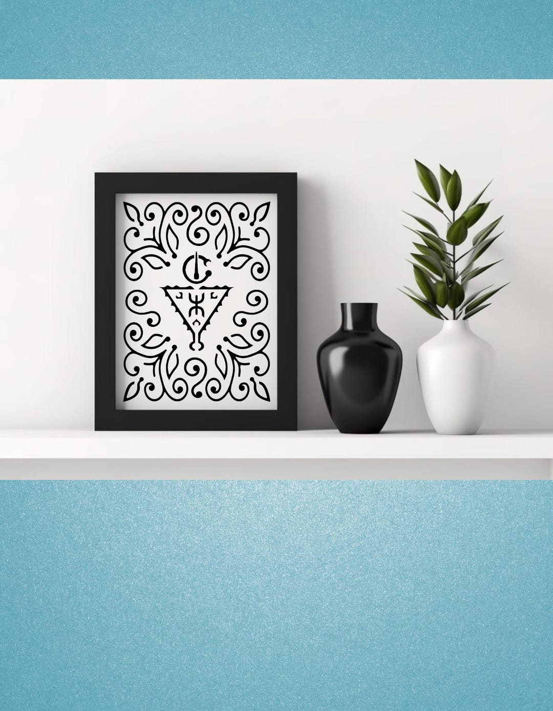 Art Morocco Amazigh Logo SVG, Black White and Multi Color Design, Multi ...