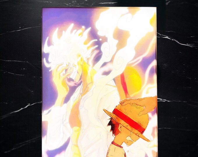 Anime Lightbox Anime Inspired Night Light Anime Inspired LED Light Box ...