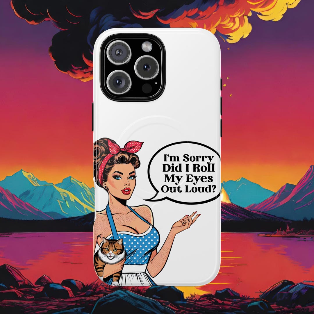 Magsafe Tough Cases I'm Sorry Did I iPhone Series, Glossy Phone, Matte ...