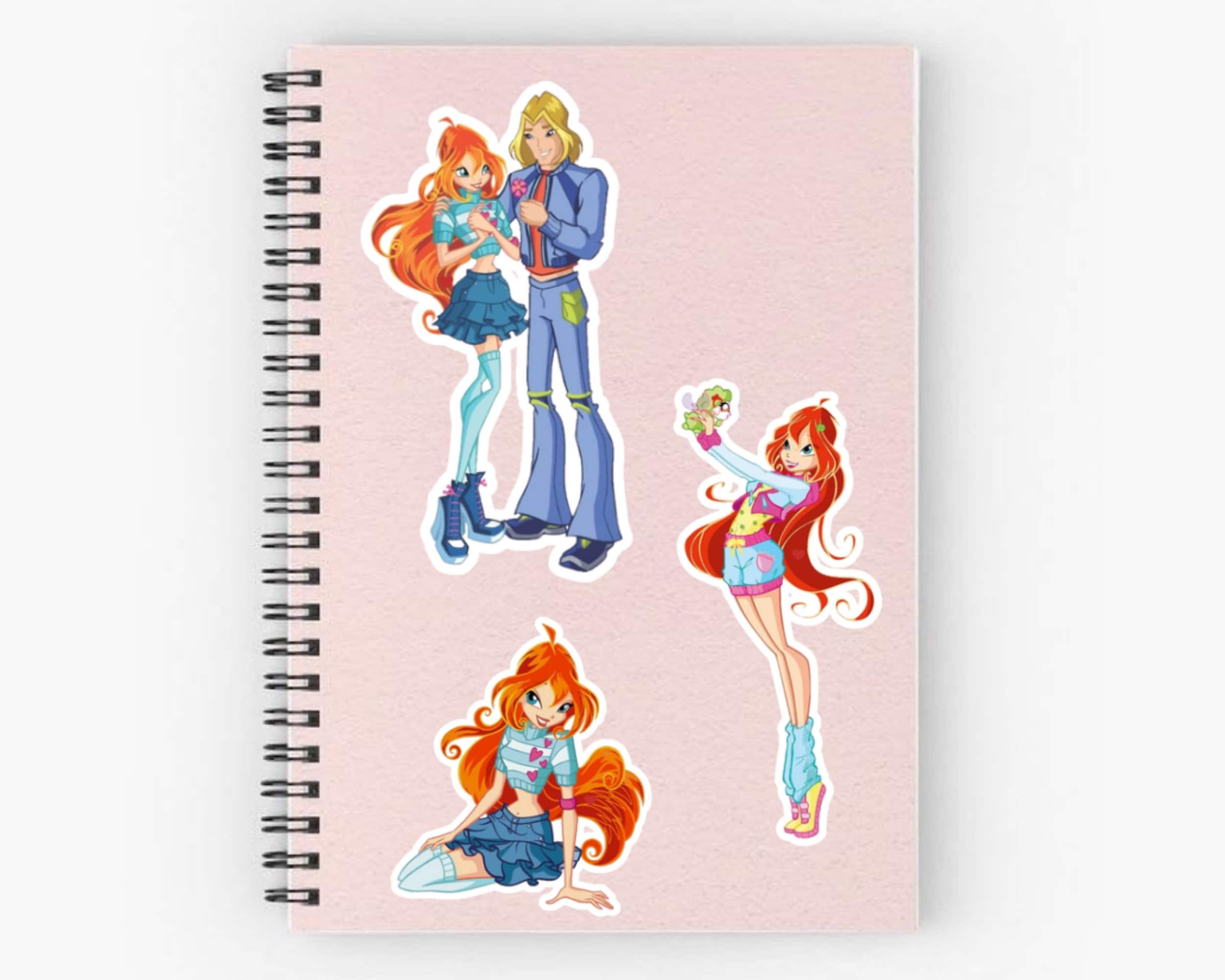 Winx Club Bloom Sticker , Winx Club Mega Bundle, Winx Sticker , Digital ...
