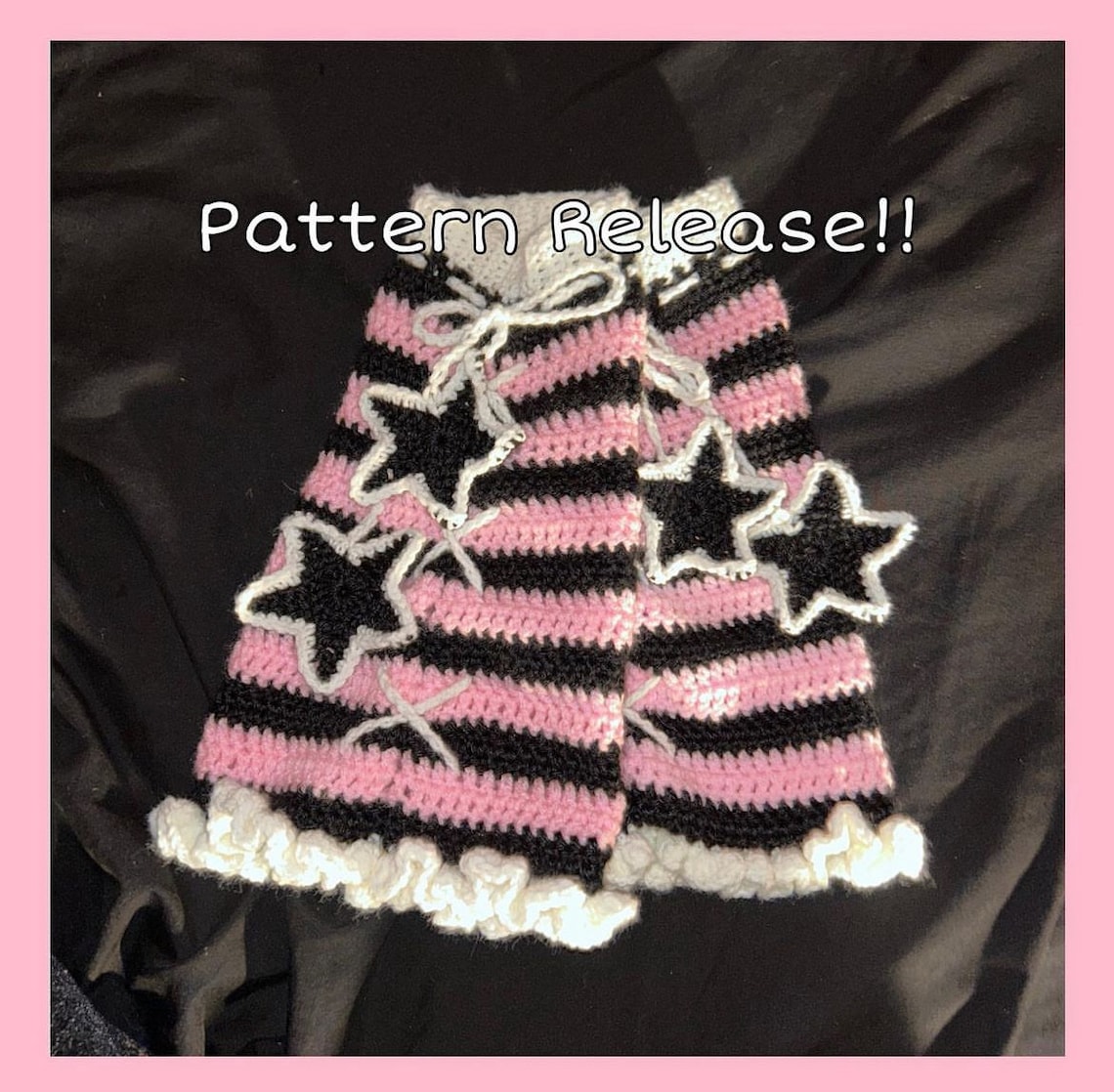 Y2k Leg Warmer Pattern - Etsy