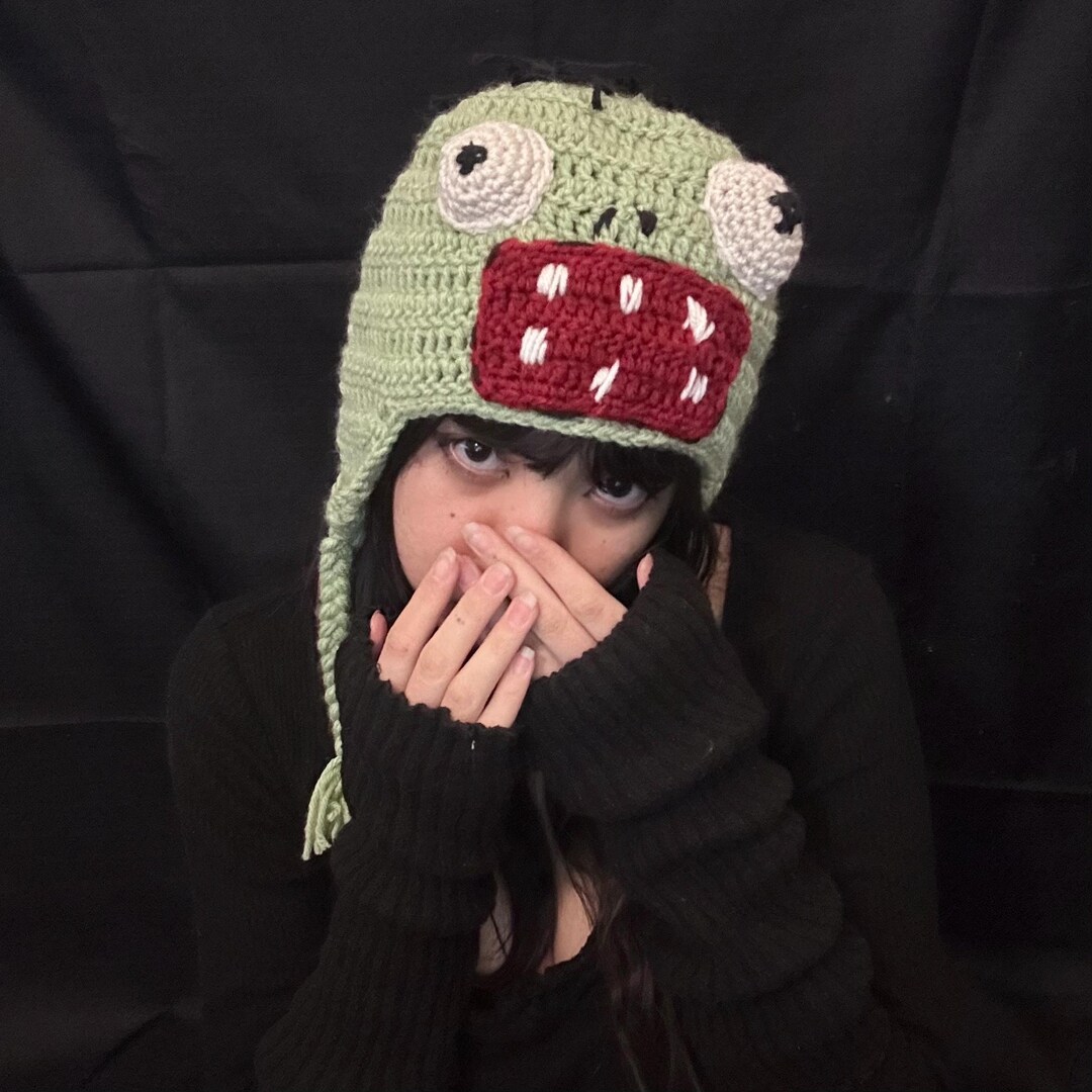 PVZ Zombie Beanie - Etsy