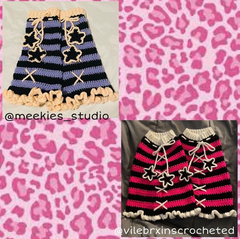Y2k Leg Warmer Pattern - Etsy