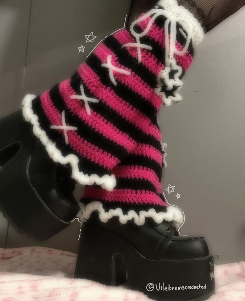 Y2k Leg Warmer Pattern - Etsy