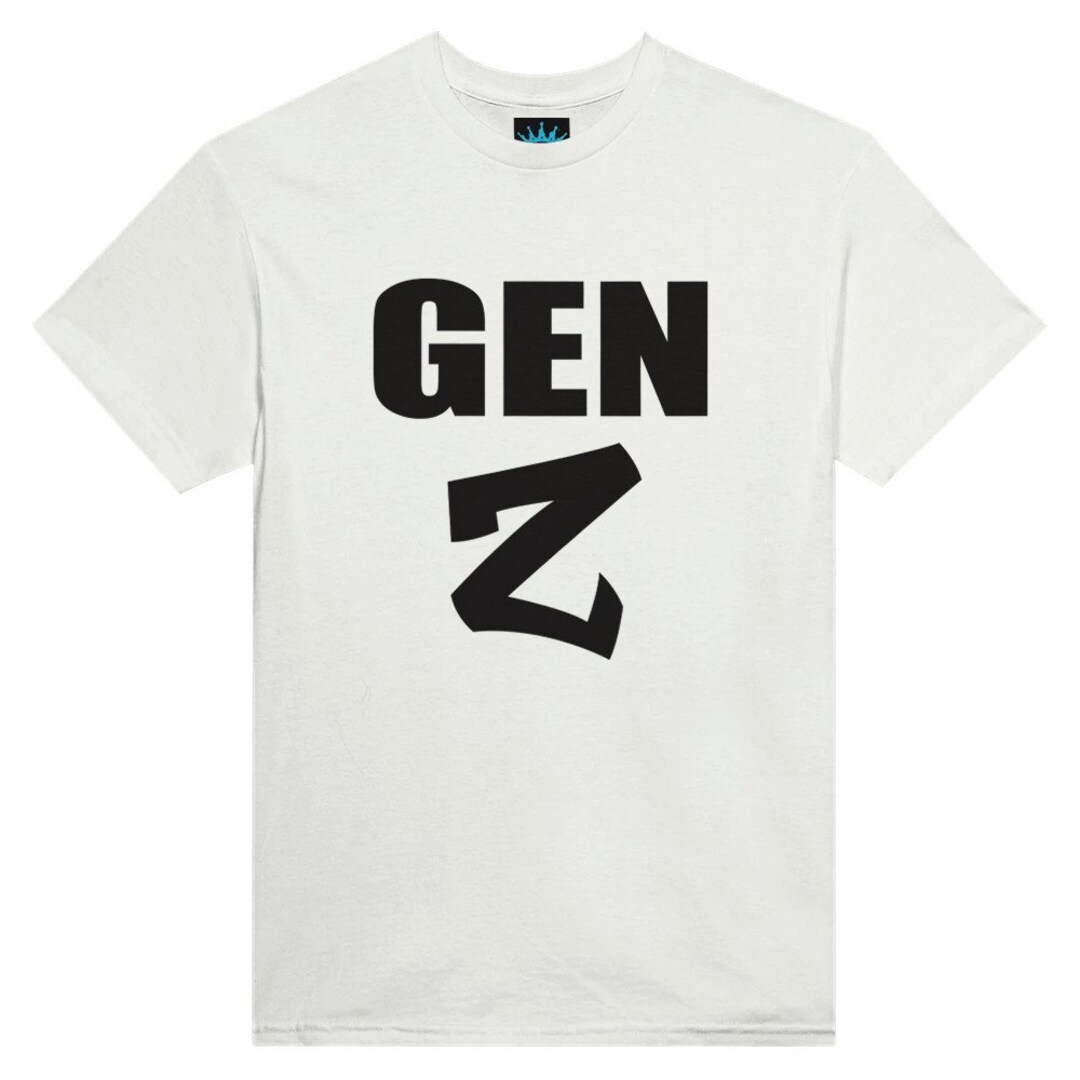 Generation Z Heavyweight Unisex Crewneck T-shirt - Etsy