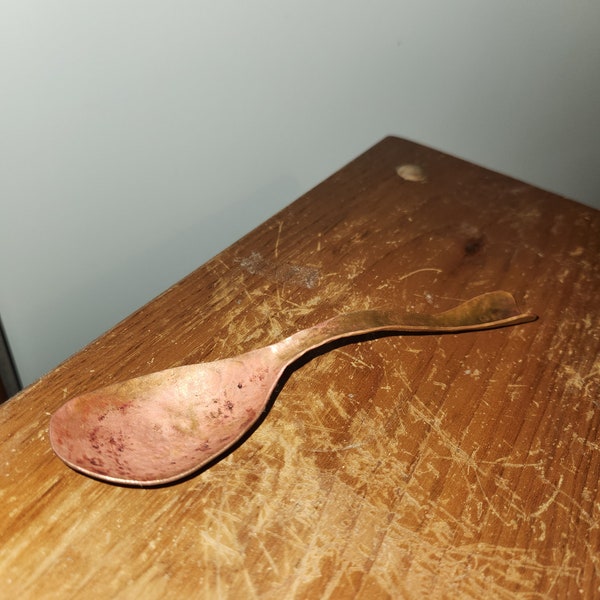 Copper Serving Spoon - Etsy