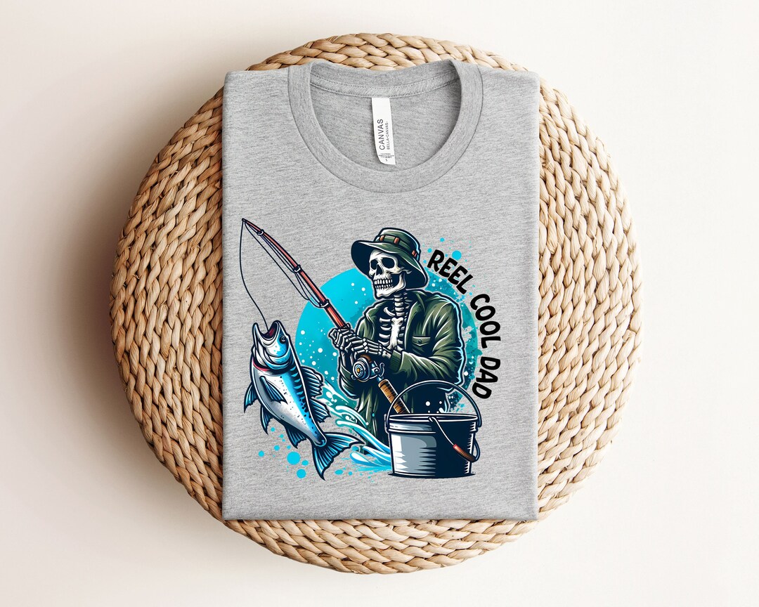 Reel Cool Dad Shirt, Funny Dad Shirt, Cool Dad, Gift for Dad, New Dad ...