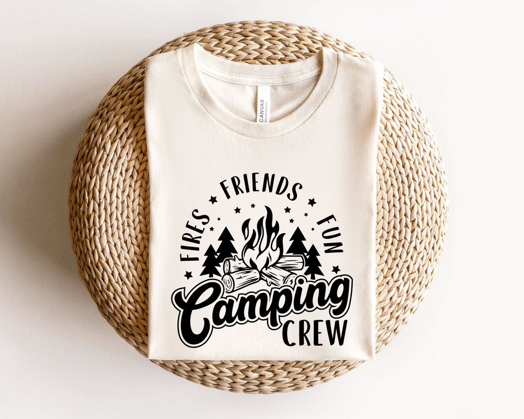 Camping Crew Shirt, Summer Camp Shirt, Camping Shirt, Camp Shirt ...