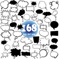 Custom Comic Action Text Logo Design Bundle - Ai , PNG, EPS, PDF | Fun ...