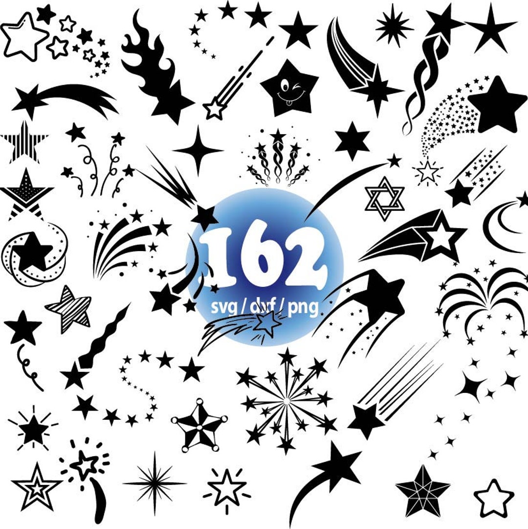 Shooting Stars Svg, Shooting Stars Svg, Star Svg, Stars Sparkle Svg ...