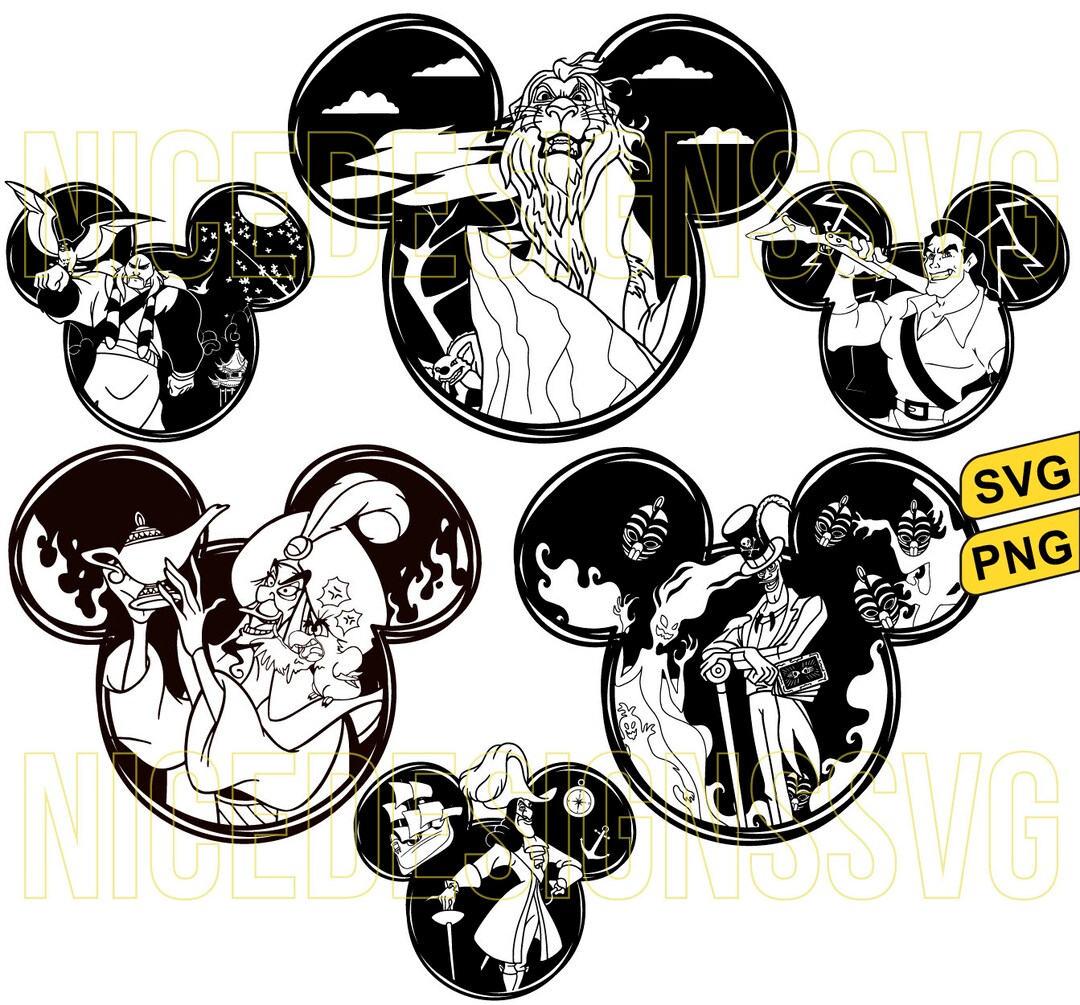 Villain Svg Png, Evil Svg, Villains Friends Svg, Baddies Svg, Villain ...