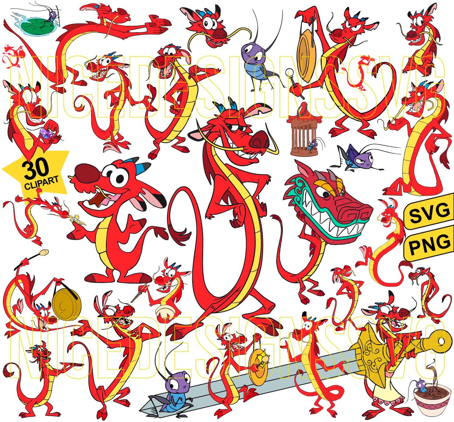 Dragon Svg Png Bundle, Orange Dragon Svg, Mythical Guardian Svg ...
