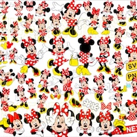 Minnie Mouse Svg - Etsy