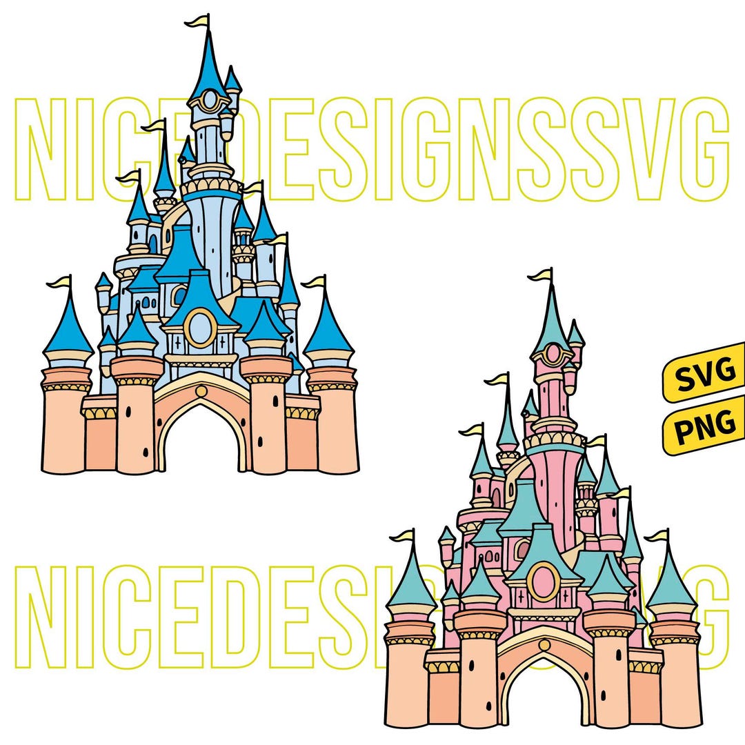 Magical Princess Fairytale Castle Svg Png, Magical Kingdom Castle Svg ...