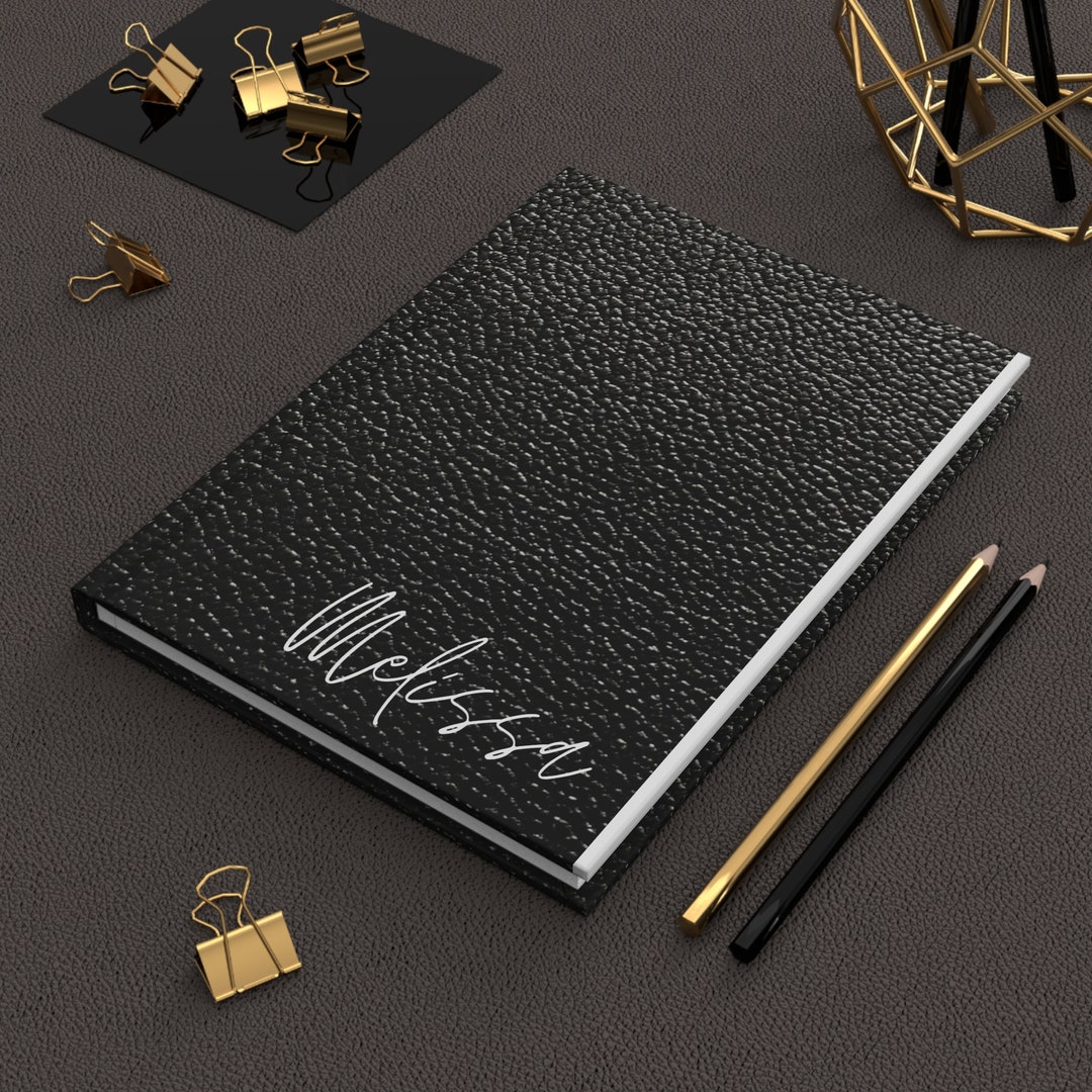 Personalized / Customized Journal / Diary With Name / Initials, Lined ...