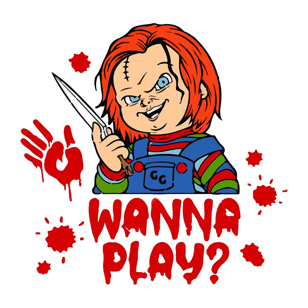 Chucky Svg Png, Wwnna Play Svg, Funny Horror SVG, Horror Png, Scary Png ...