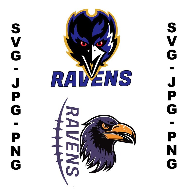 Ravens Svg,ravens Svg for Cricut, American Football Png, Cut Files ...