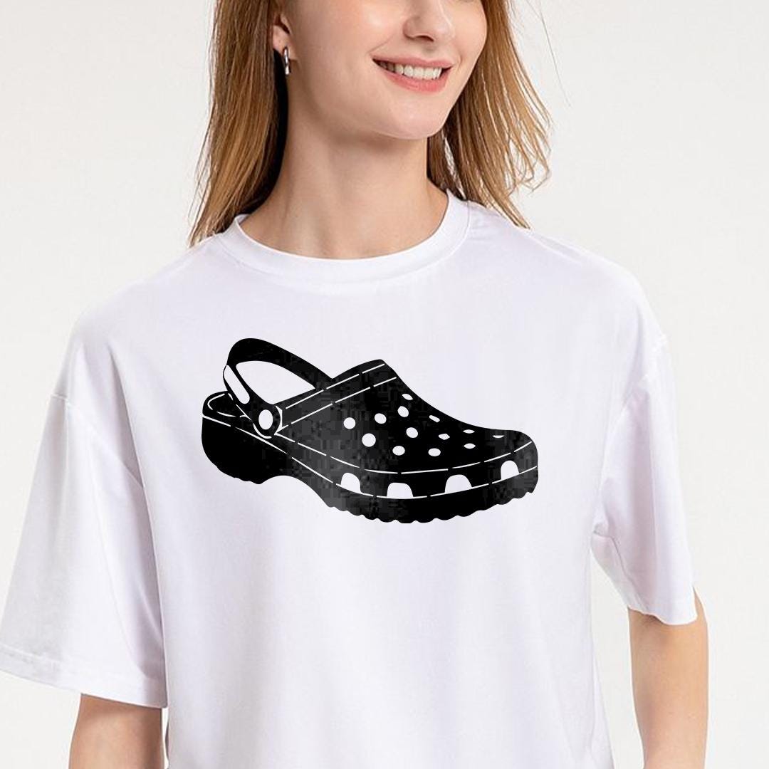 Croc Shoe Svg, Croc Shoe Png, Croc Shoe Clipart, Croc Shoe Vector, Croc ...