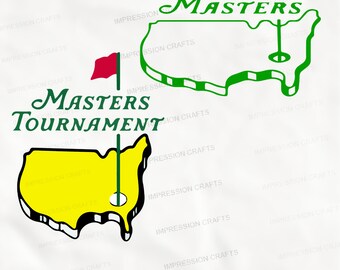 Louisiana Masters Golf Logo Downloadable PNG, SVG, and JPG Files - Etsy