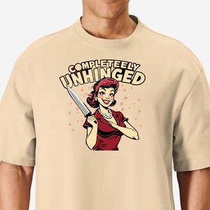 5 Completely Unhinged SVG PNG, Trendy Vintage Retro Housewife Funny ...