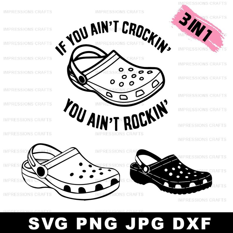 Croc Shoe Svg, Croc Shoe Png, Croc Shoe Clipart, Croc Shoe Vector, Croc ...