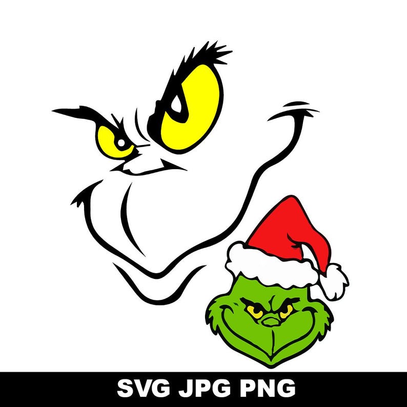 Grinch Faces SVG, Christmas Grinch Png ,christmas Gifts ,grinch ...