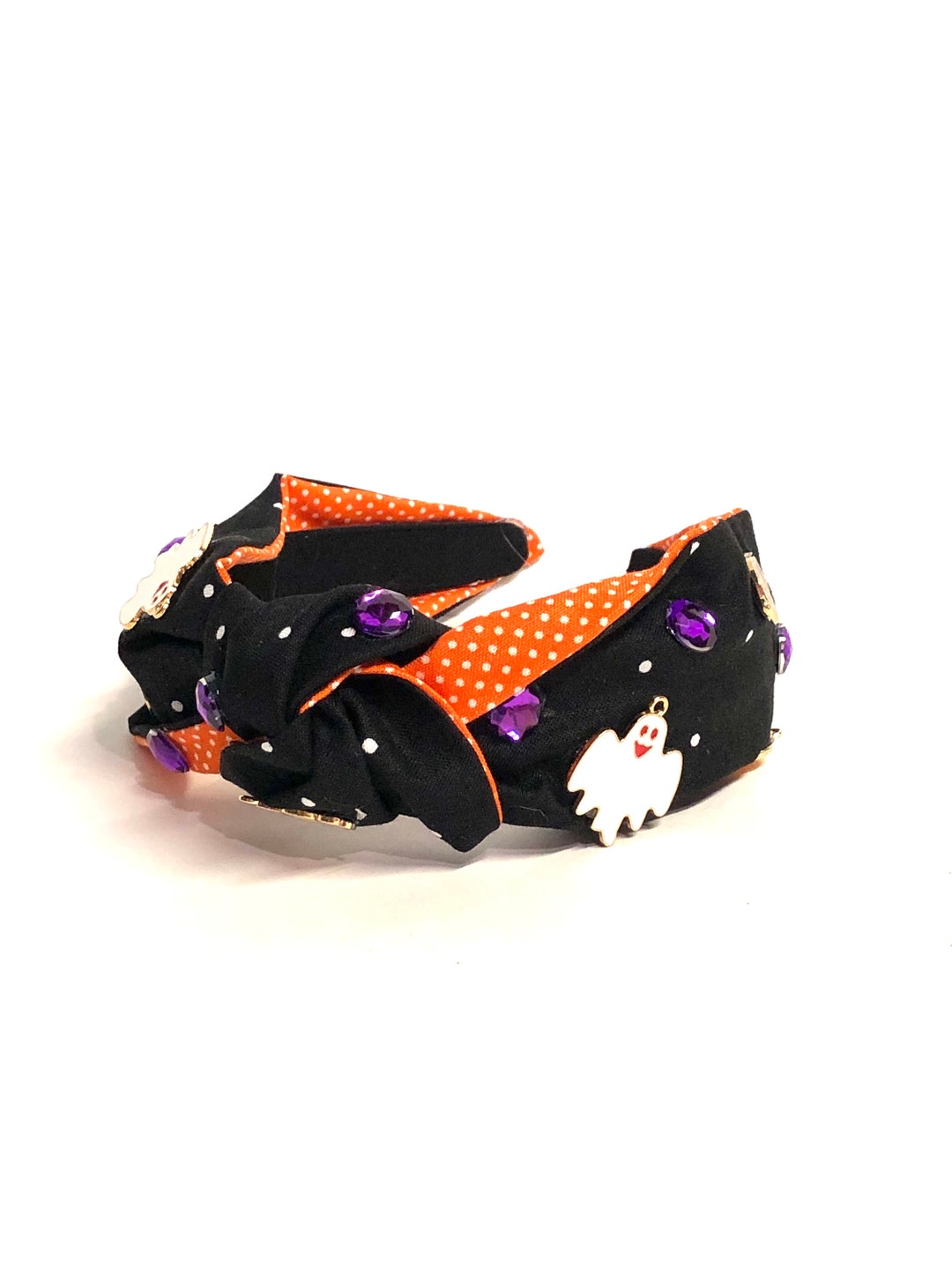 Halloween Knot Headbands/halloween Knotted Headbands/embellished ...