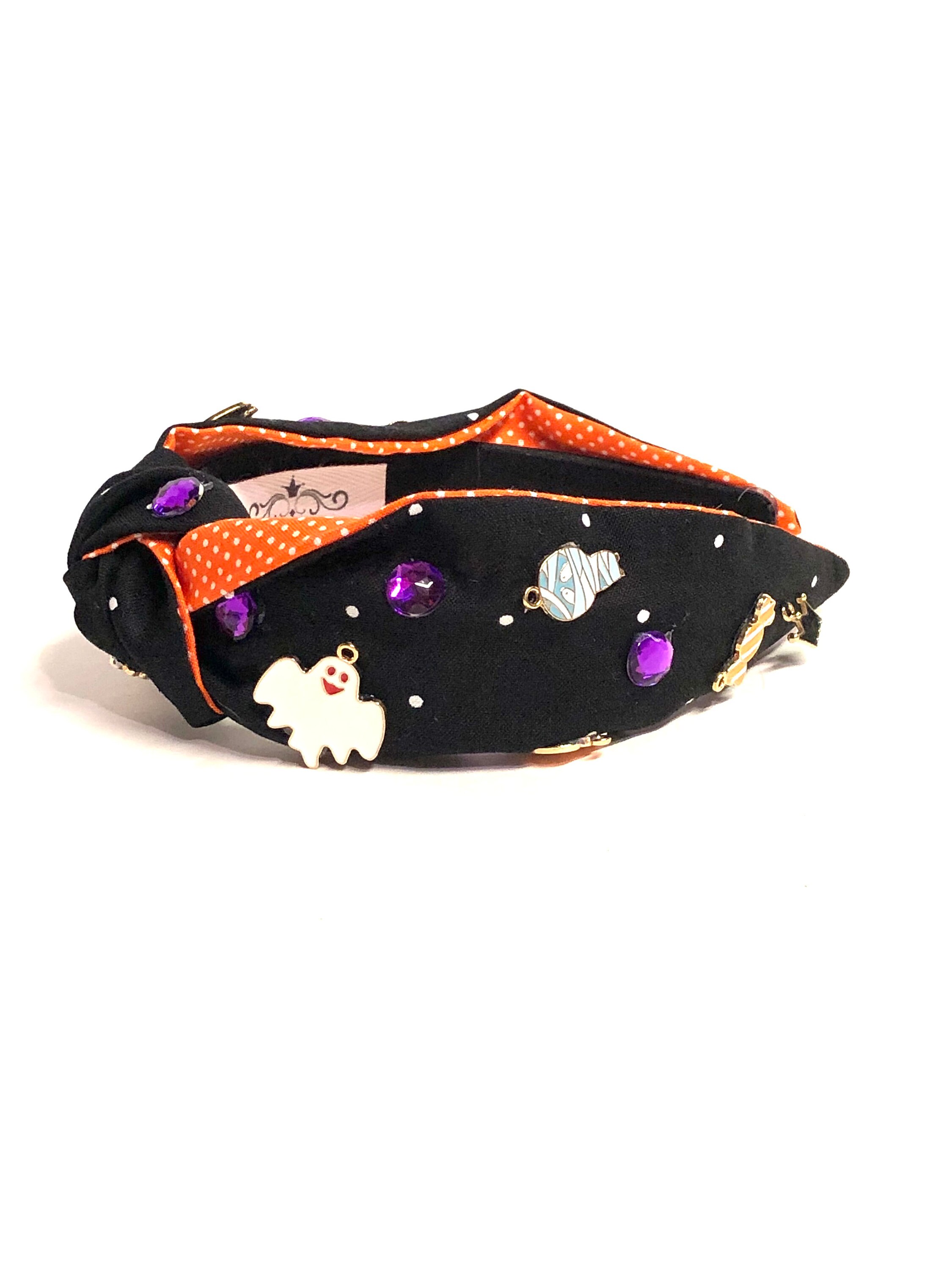 Halloween Knot Headbands/halloween Knotted Headbands/embellished ...