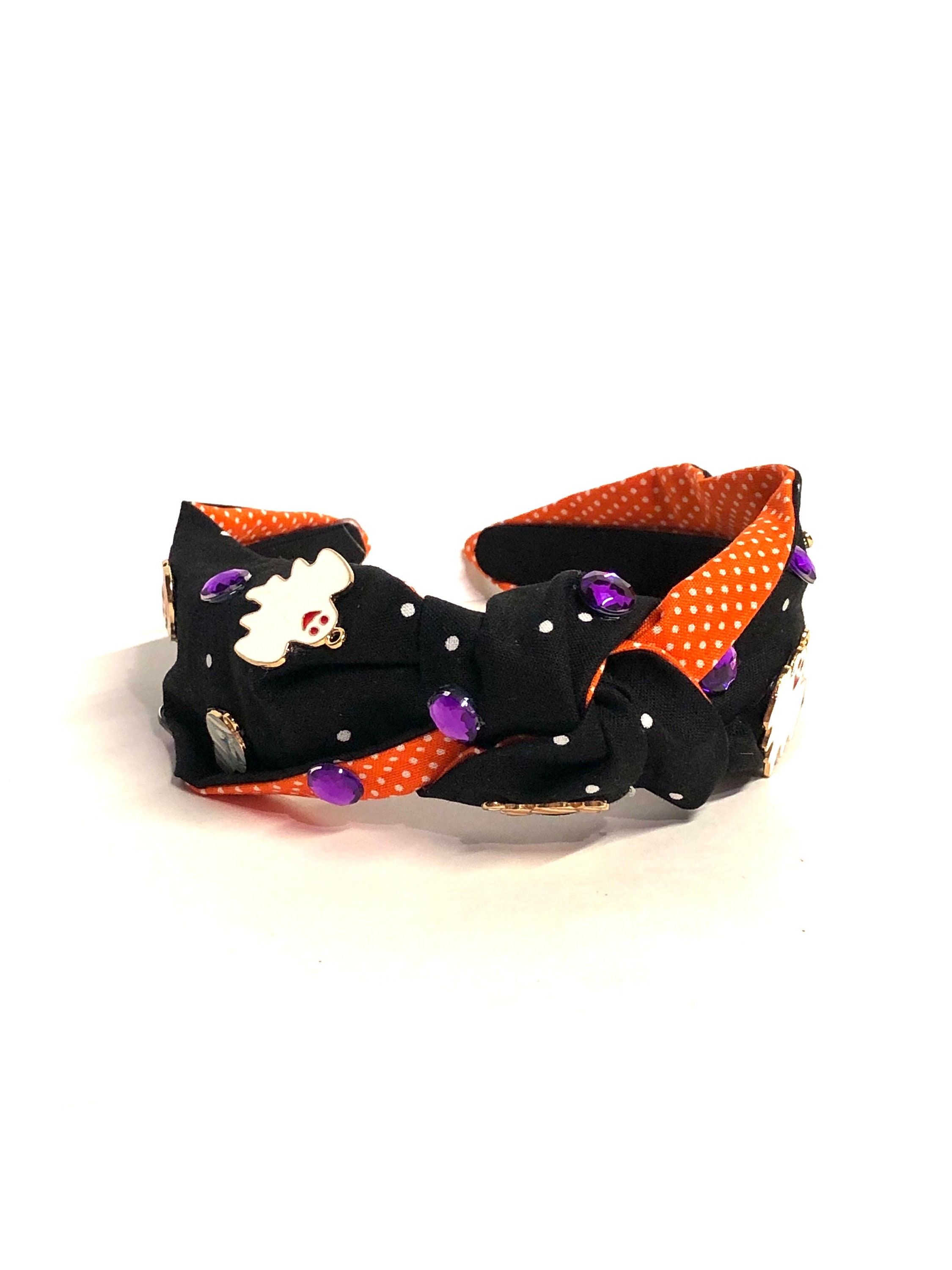 Halloween Knot Headbands/halloween Knotted Headbands/embellished ...