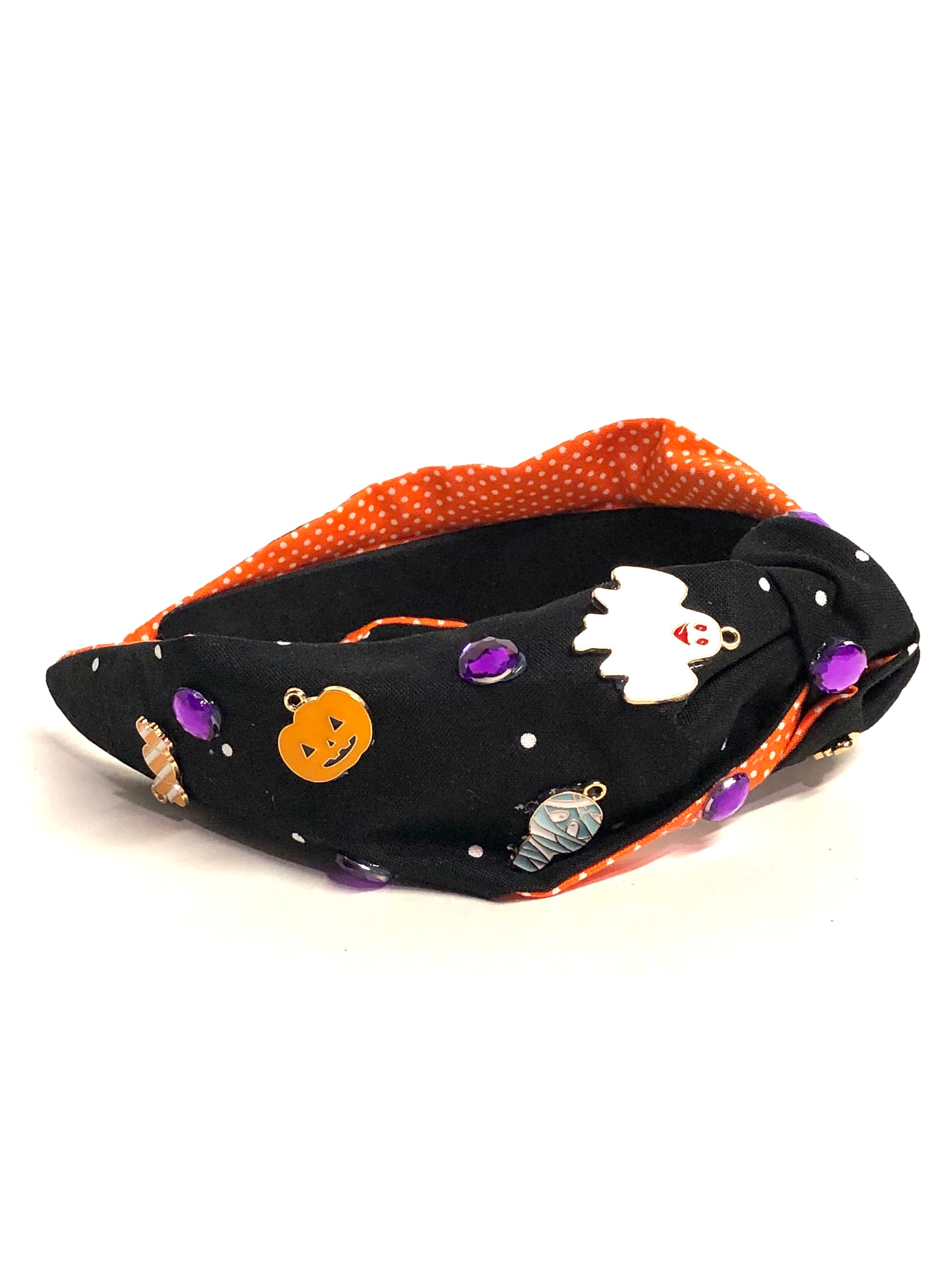 Halloween Knot Headbands/halloween Knotted Headbands/embellished ...