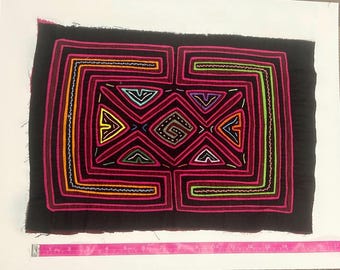 Tapestry Art Set. Molas From Panama. Handmade. Indigenous. Butterflies ...