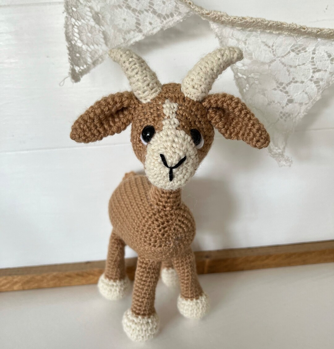 Millie the Goat Crochet Pattern - Etsy