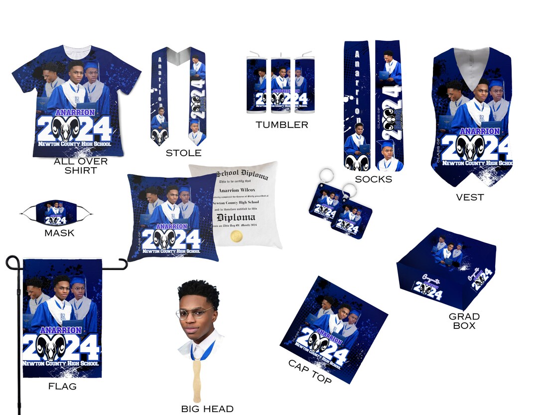 Graduation Mock up Kit Editable - Etsy