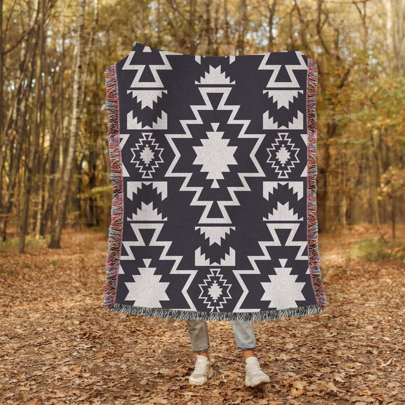 Aztec Blanket - Etsy