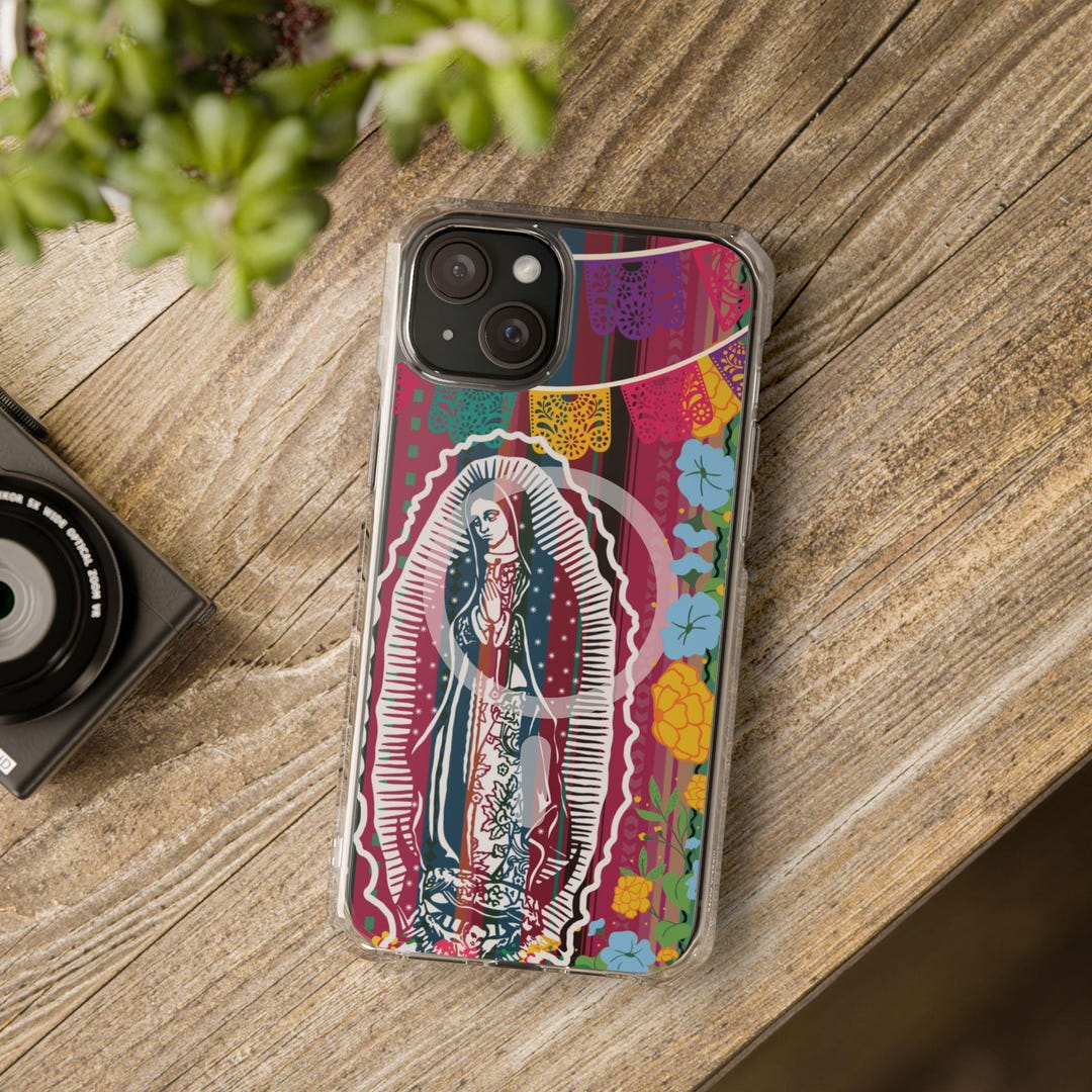 Virgen De Guadalupe iPhone Magnetic Clear Impact Case Mexican Virgen ...