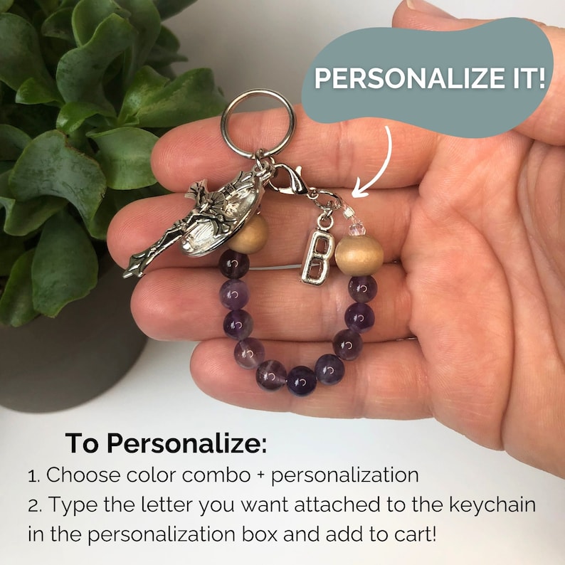 Catholic Pocket Rosary One Decade Rosary Keychain Prayer Bead Christian ...