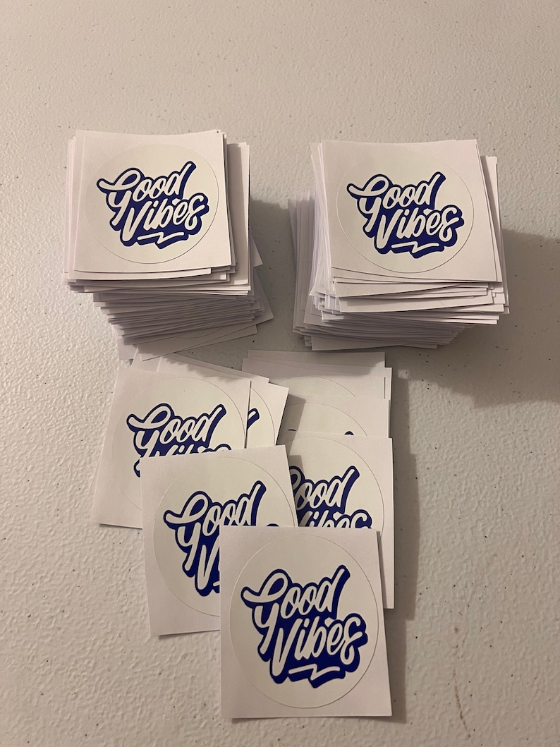 Custom Stickers - Waterproof Vinyl Die Cut Stickers - Water Bottle ...