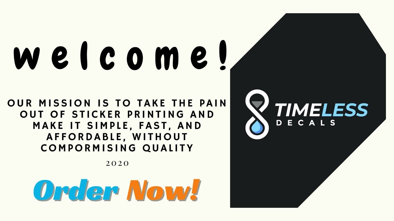 Custom Stickers Waterproof Vinyl Die Cut Stickers Water Bottle Sticker ...