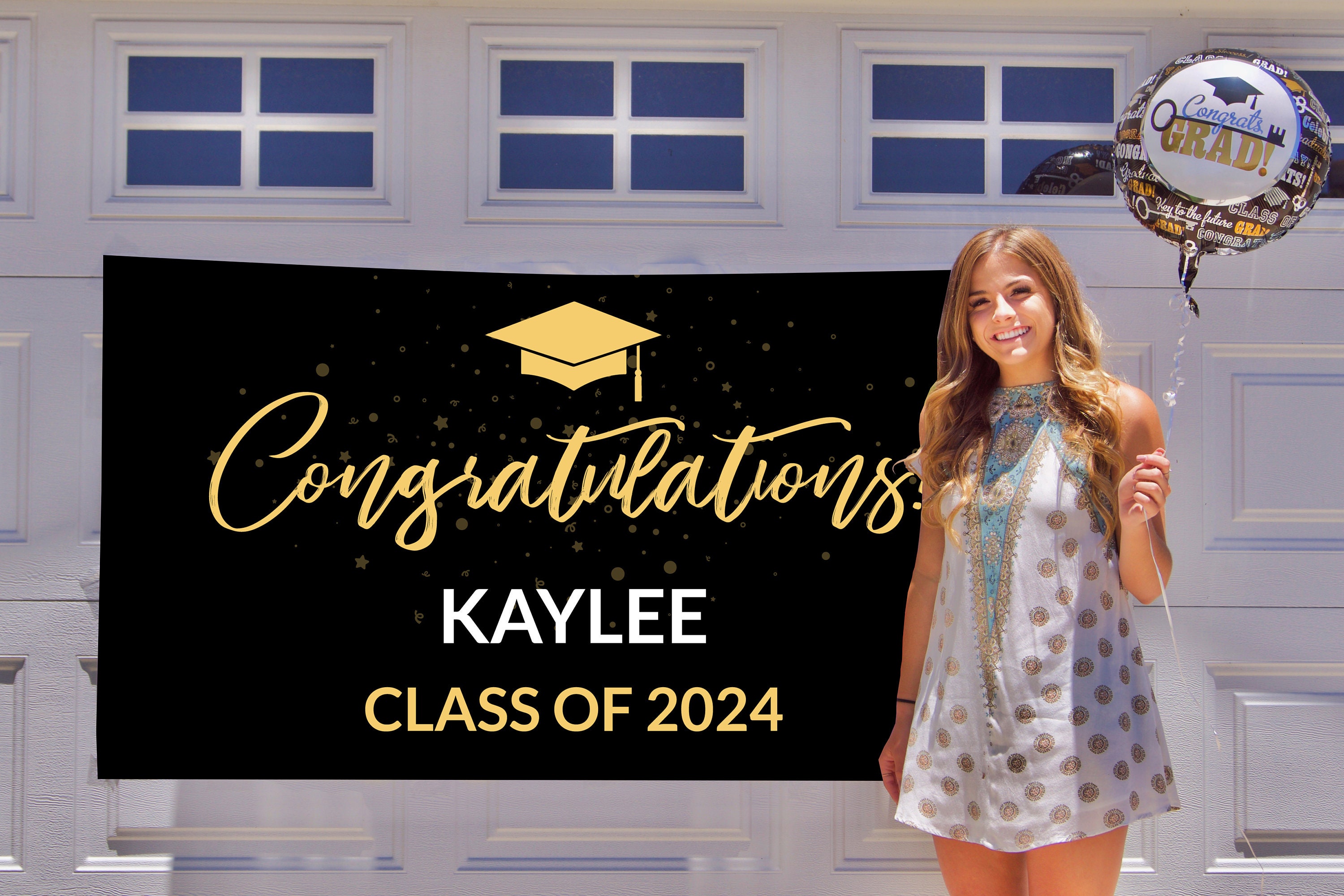 Graduation Congratulations Banner - Custom Your Name Here - FREE Next ...