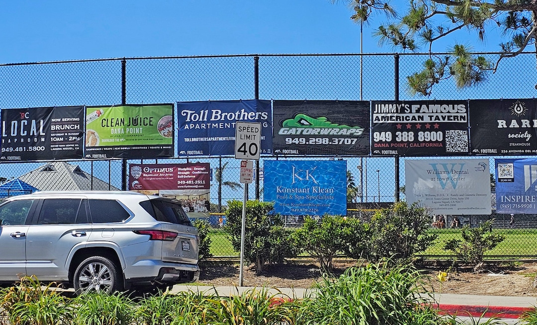 High School Sponsor Banners - FREE Next Day UPS Shipping - Etsy