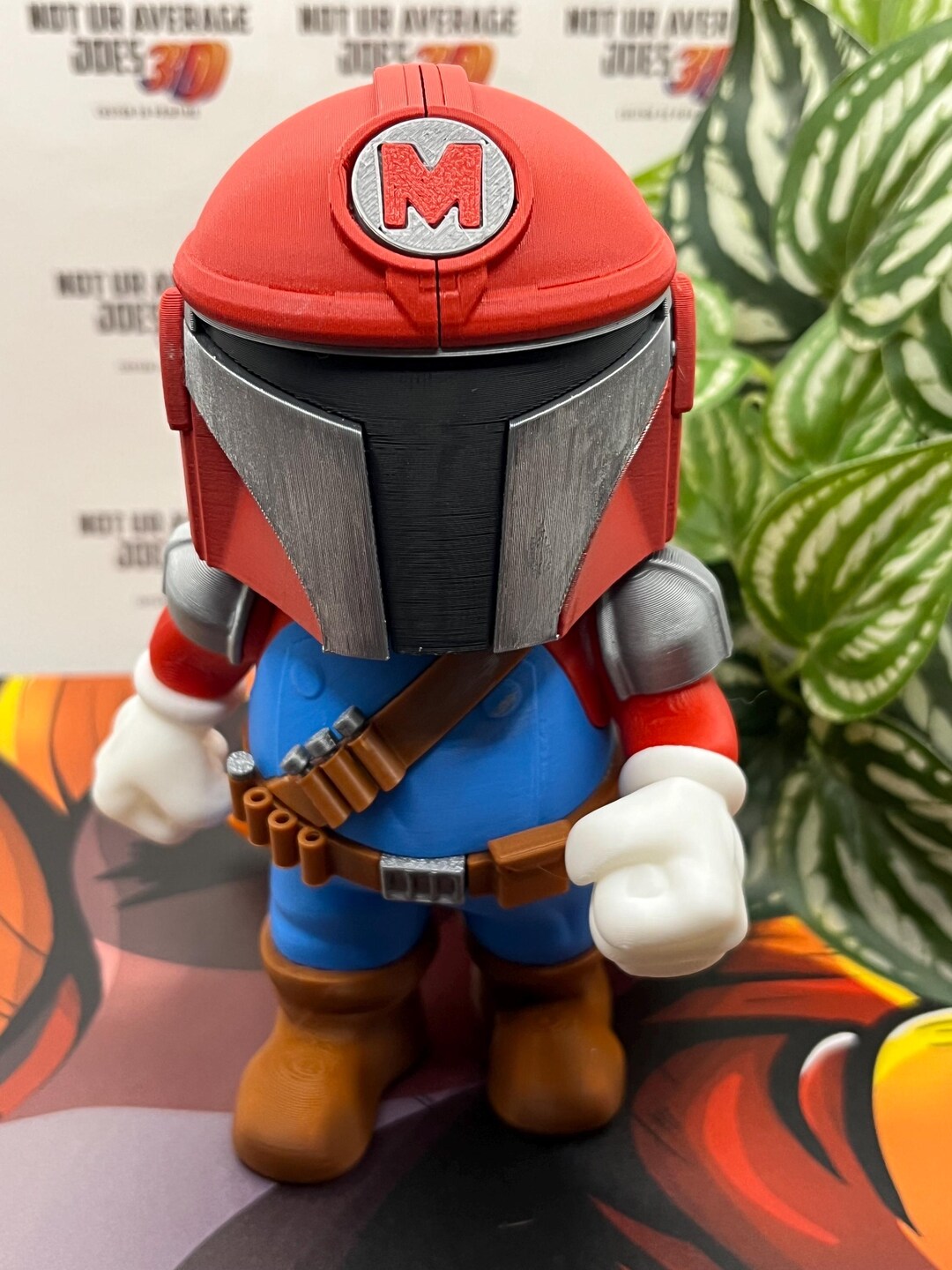 3D Printed Mariolorian Figurine - Etsy