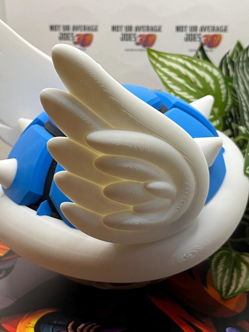 3D Printed Blue Turtle Shell Figurine - Etsy