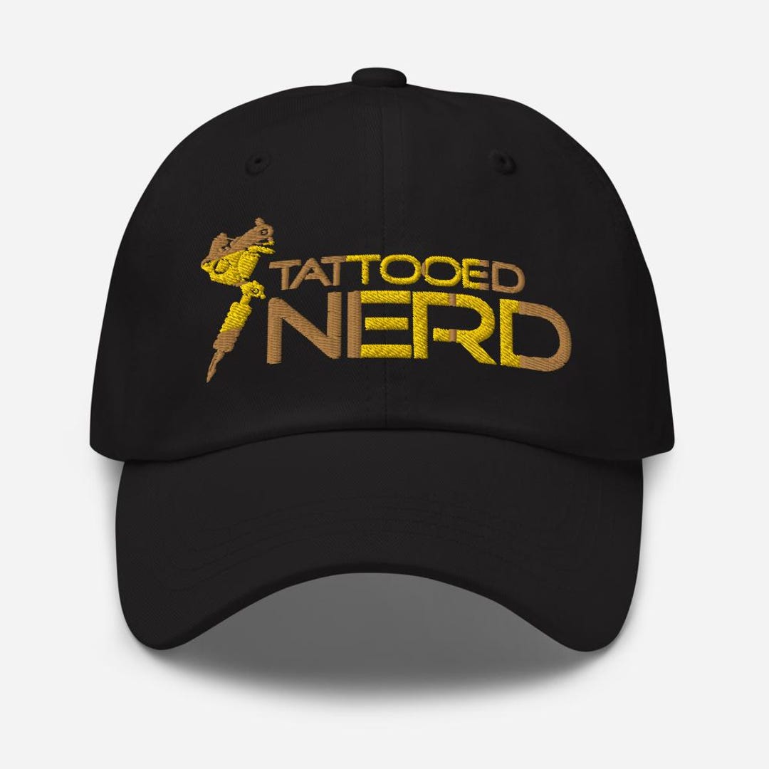 Tattooed Nerd Curved Hat - Etsy