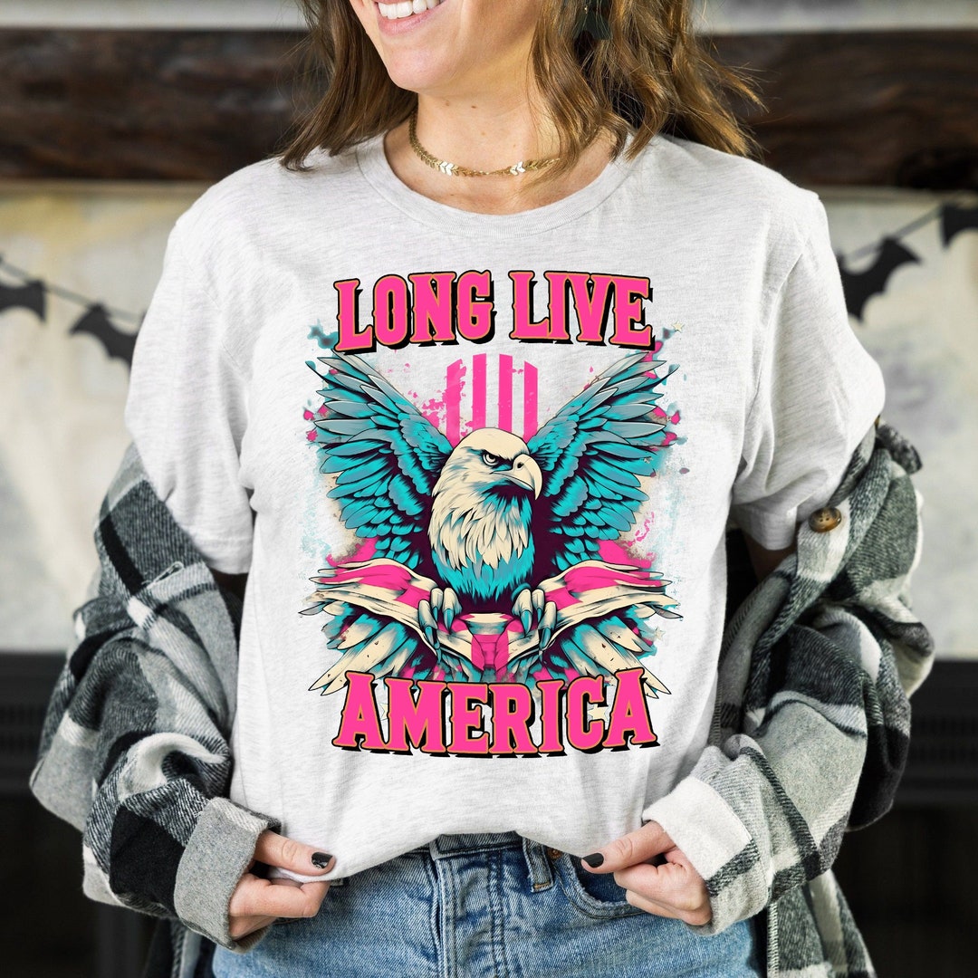 Long Live America Sublimation Design PNG, Digital Download Printable ...
