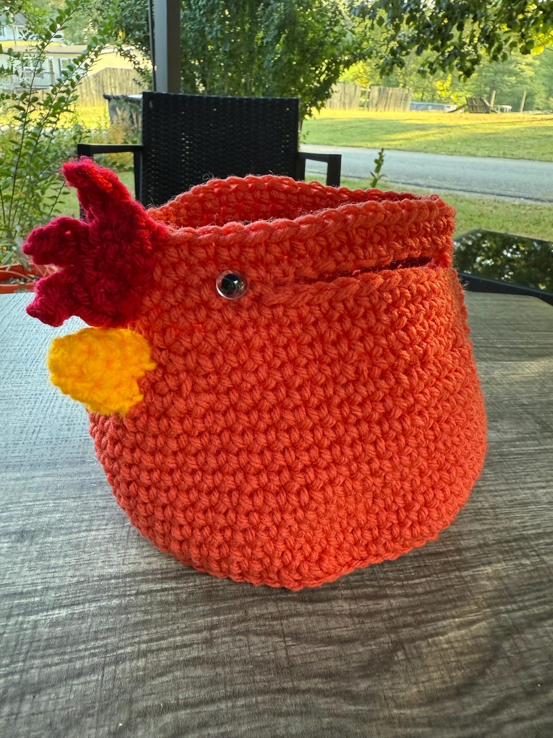 Crocheted Small Chicken Purse - Etsy