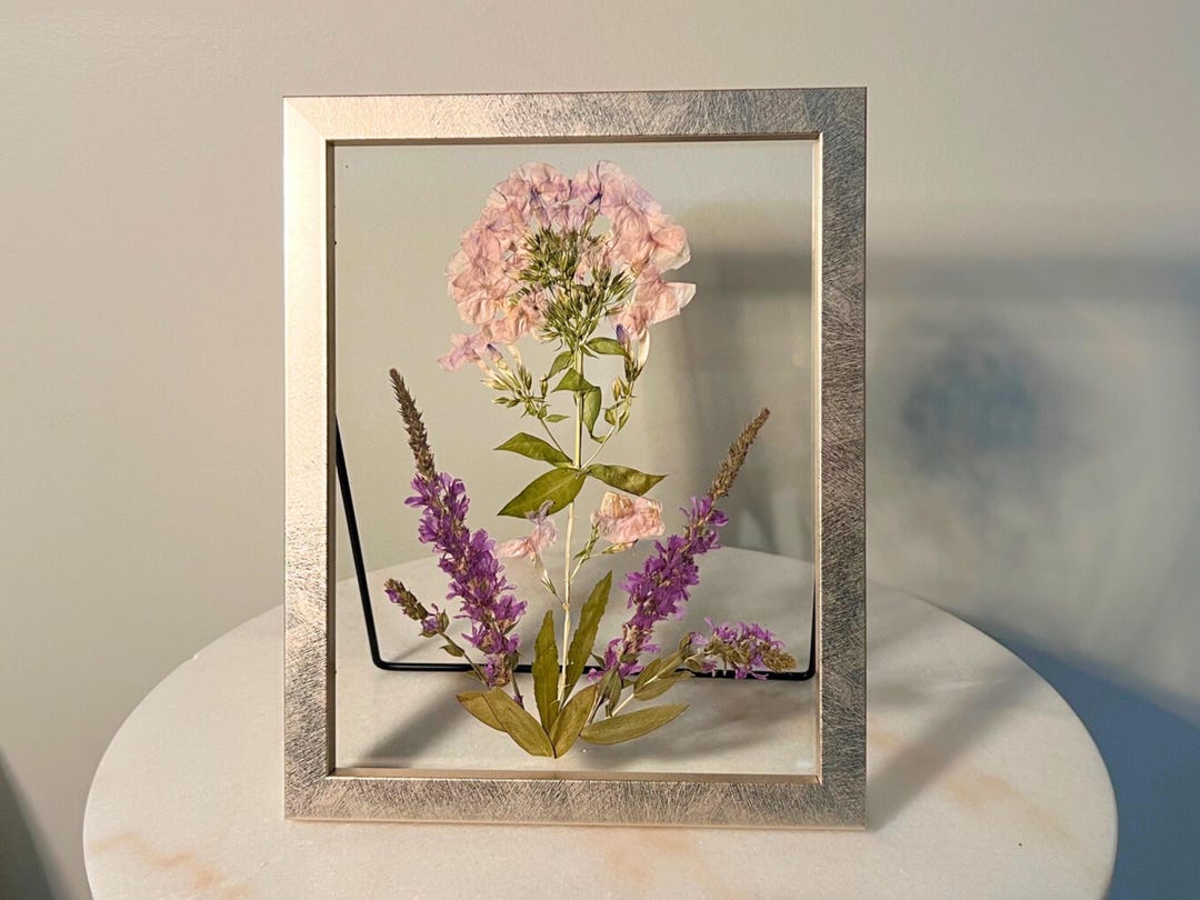Handmade Pressed Flower Art - Etsy