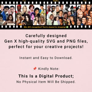 Gen X SVG Generation X SVG Gen X Png Generation X Png Funny Gen X 80s ...