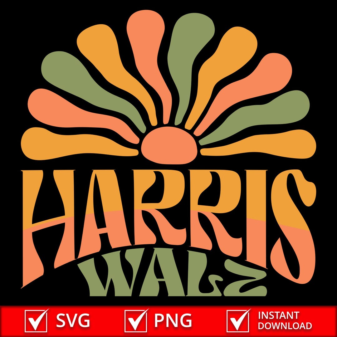 Harris Walz 2024 SVG Png Kamala Harris Tim Walz PNG Svg Kamala Harris ...