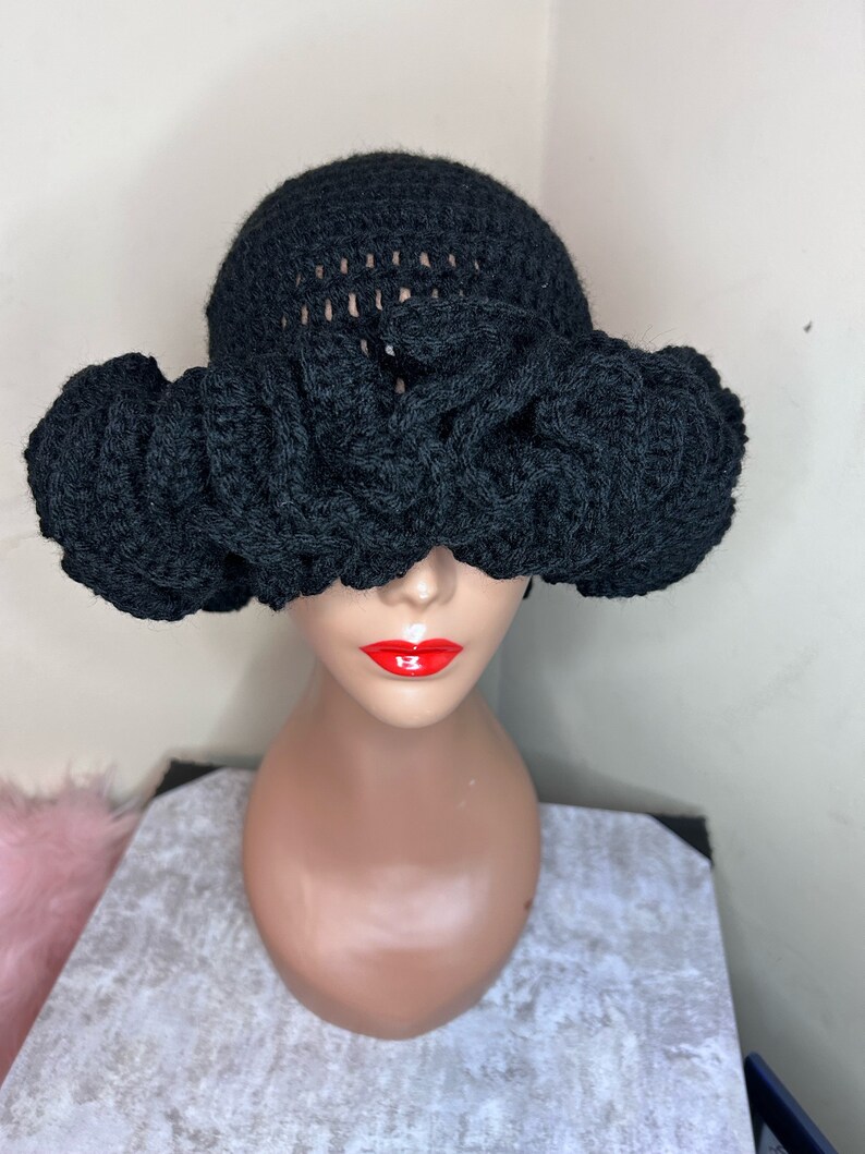 Handmade EXTREME Ruffle Hat - Etsy